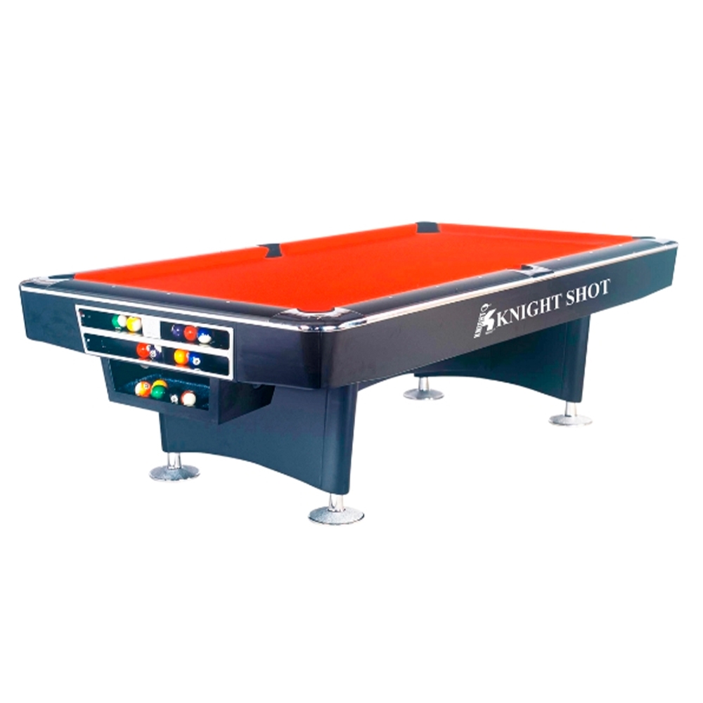 Knight Shot Turbo Commercial 9 Feet Pool Table Ball Return System ...